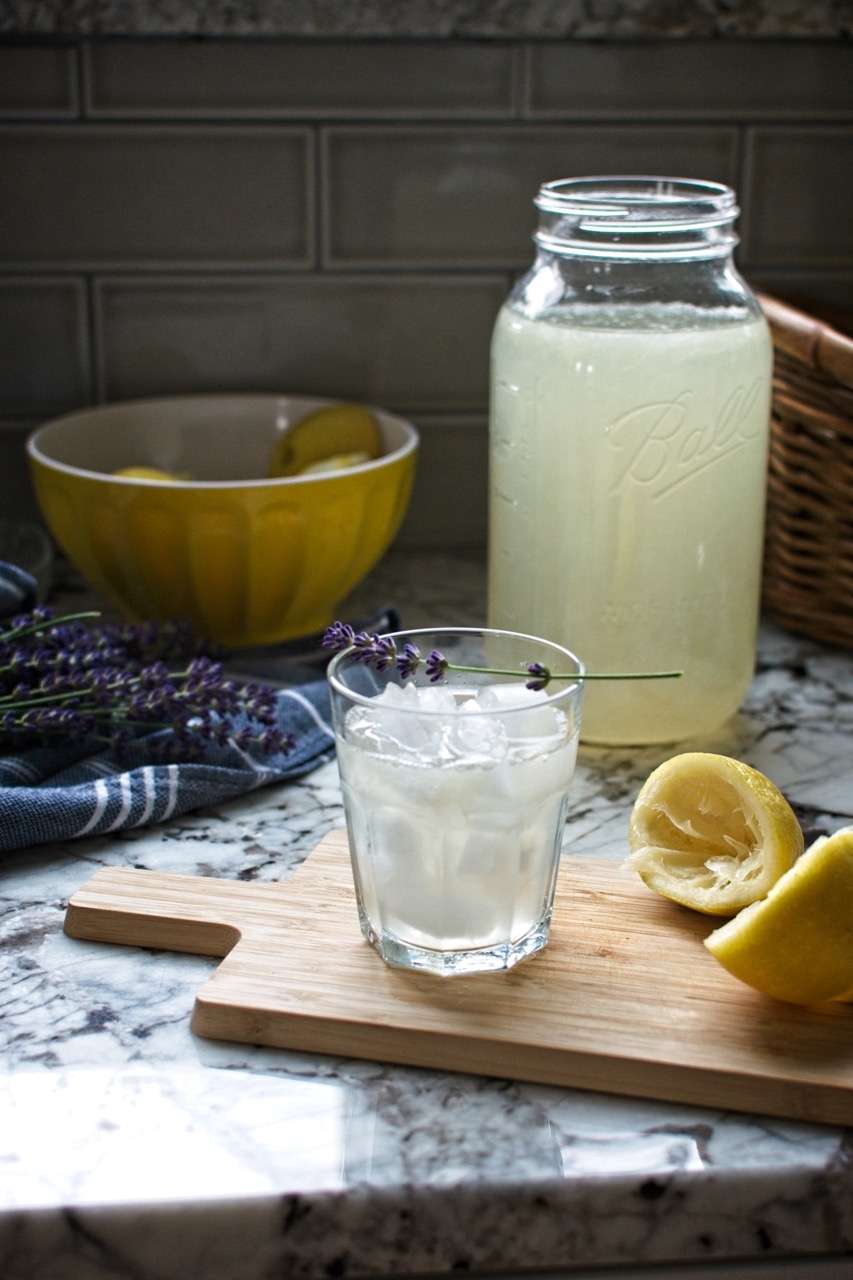 How to Make Homemade Lavender Lemonade - Not Quite a Homestead