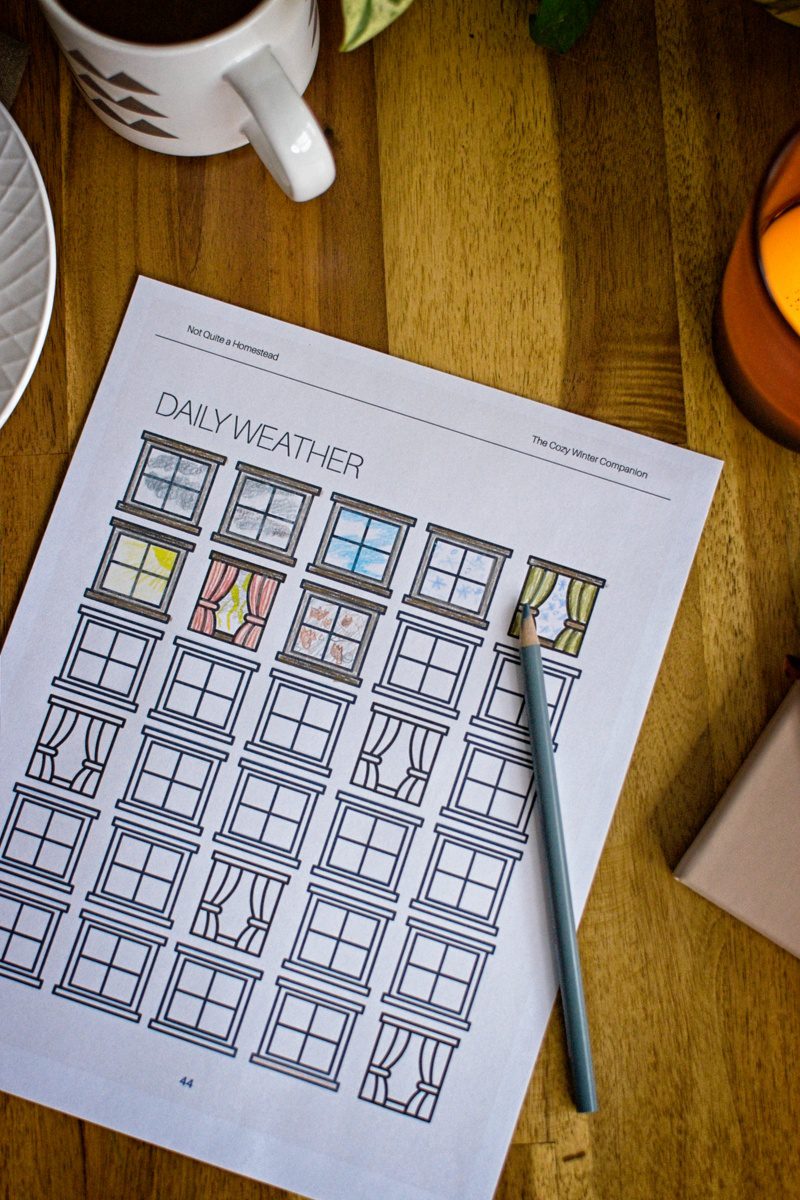 The Cozy Winter Companion: 30 Days of Journaling Prompts, Trackers ...
